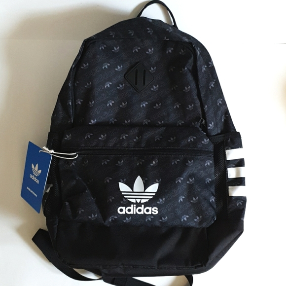 adidas | Bags | Adidas Originals Backpack Monogram Logo Trefoil Logo ...